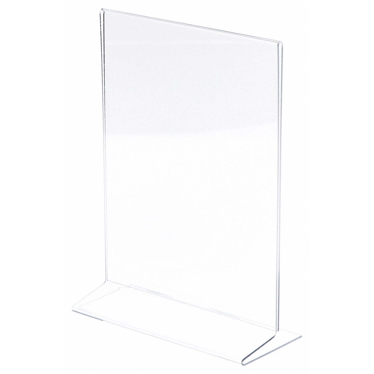 Plymor Clear Acrylic Sign Display / Literature Holder (Side-Load), 8.5 ...