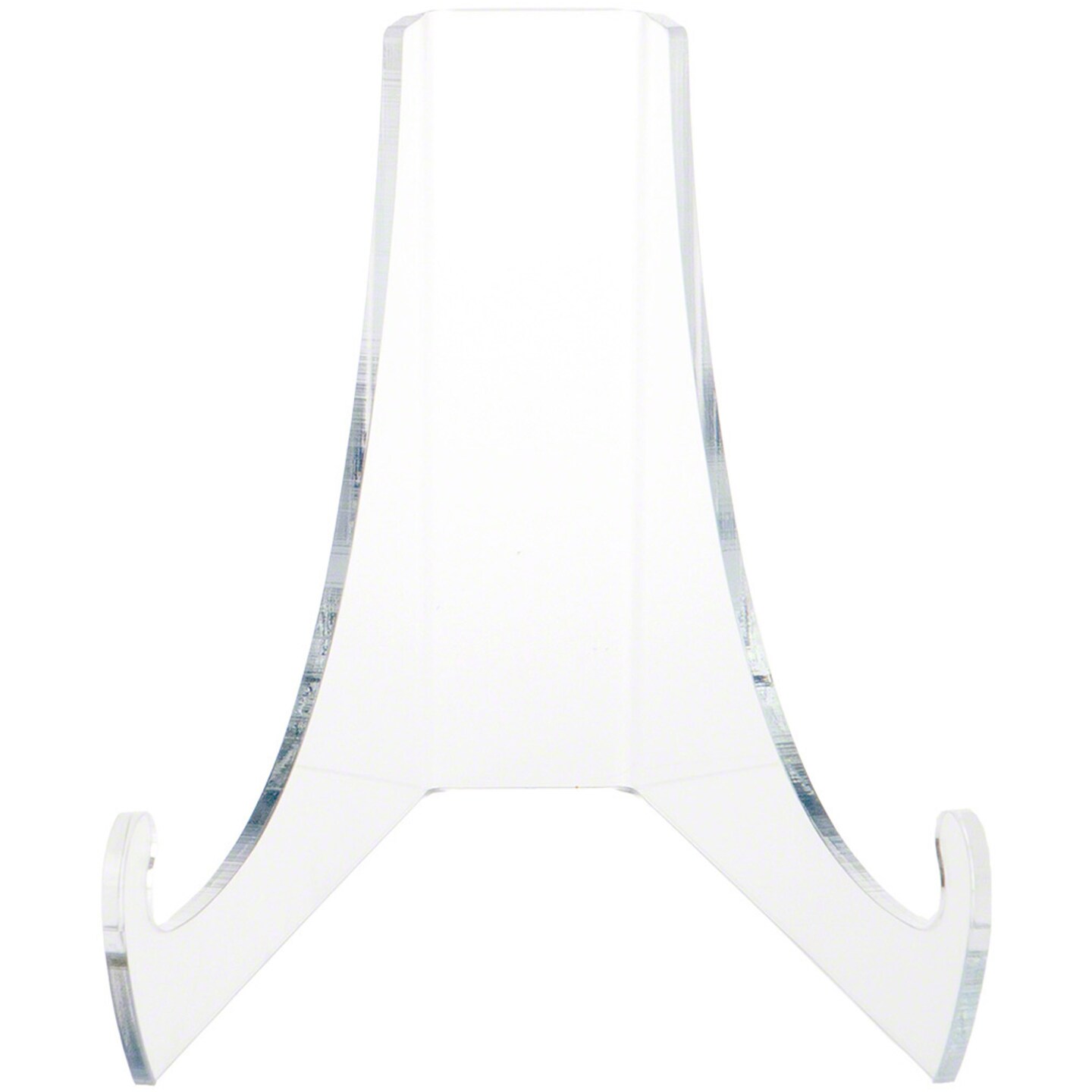 Plymor Clear Acrylic Flat Back Display Easel with Extra Deep Support ...