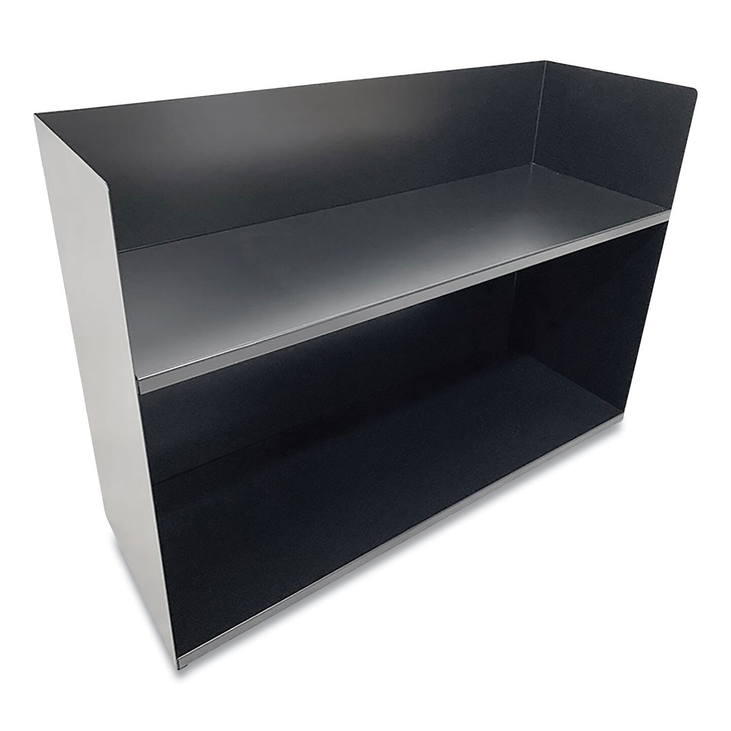 Coin-Tainer Two-Tier Book Rack, Steel, 29 x 10.25 x 20, Black | Michaels