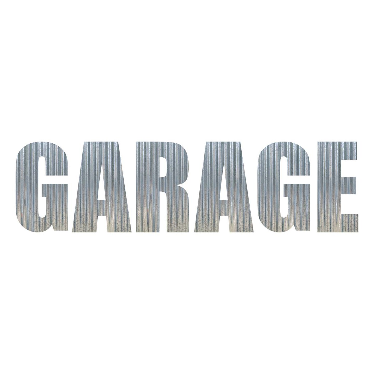 GARAGE Corrugated Metal Sign | MakerPlace by Michaels