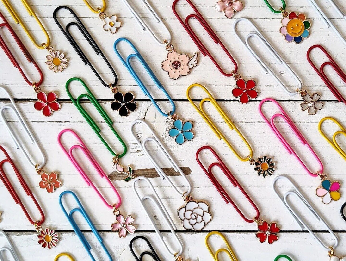 Paperclips with Charm for Junk Journals, Planners, Books, Bible ...