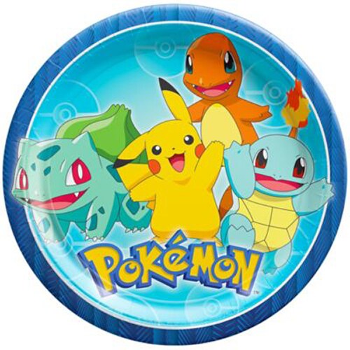 Pokemon Classic Round Paper Dinner Plates | Michaels