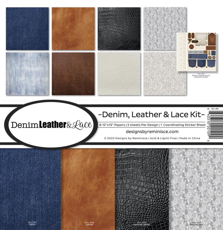 Denim, Leather and Lace Collection Kit - Reminisce | Michaels