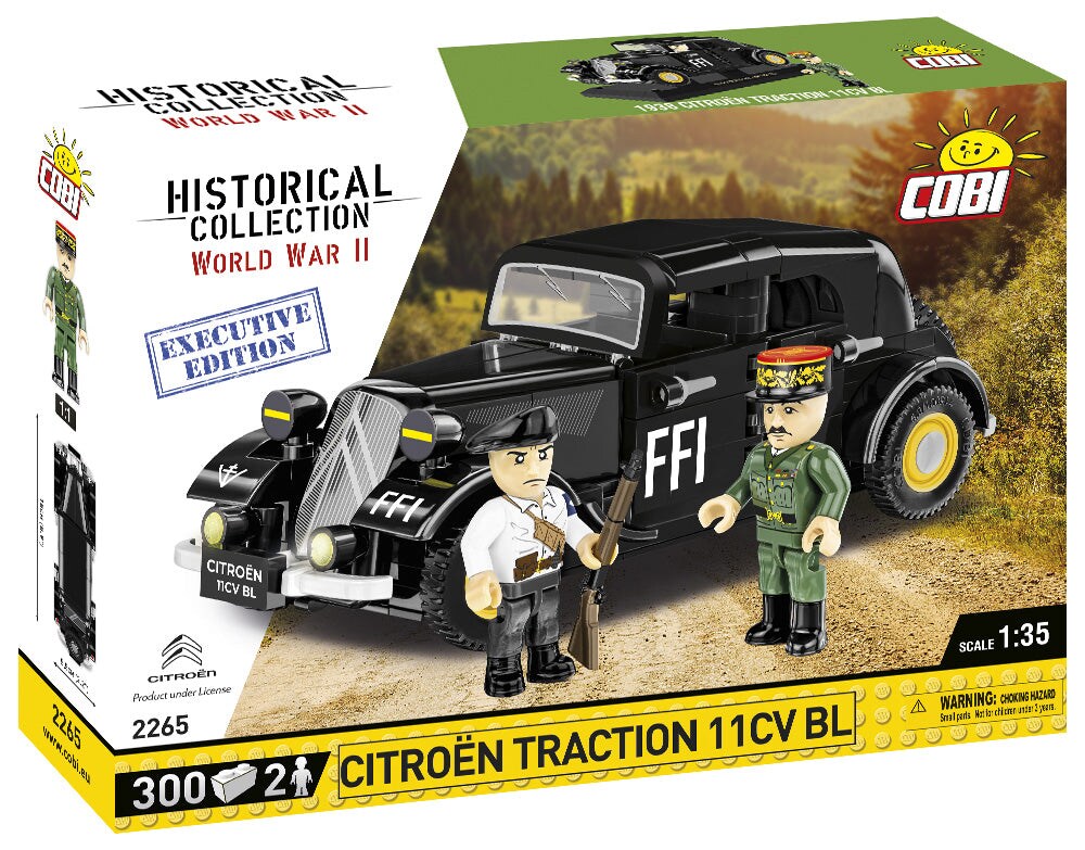 COBI Historical Collection WWII Citroen Traction 11CVBL E Vehicle ...