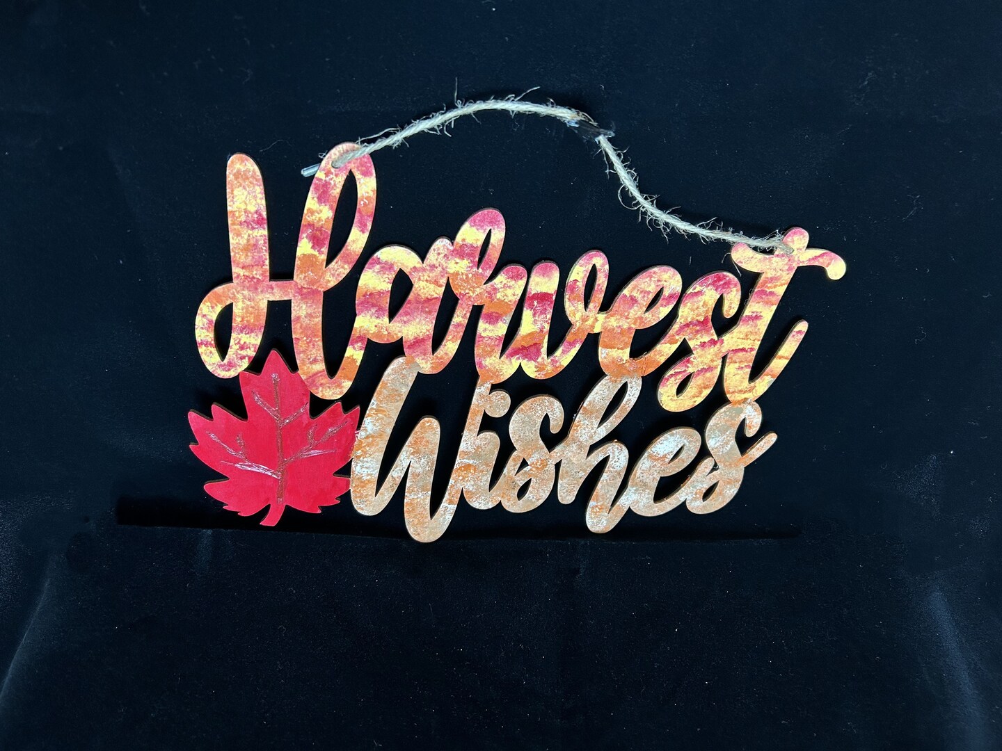 Harvest Wishes hanging decor | MakerPlace by Michaels