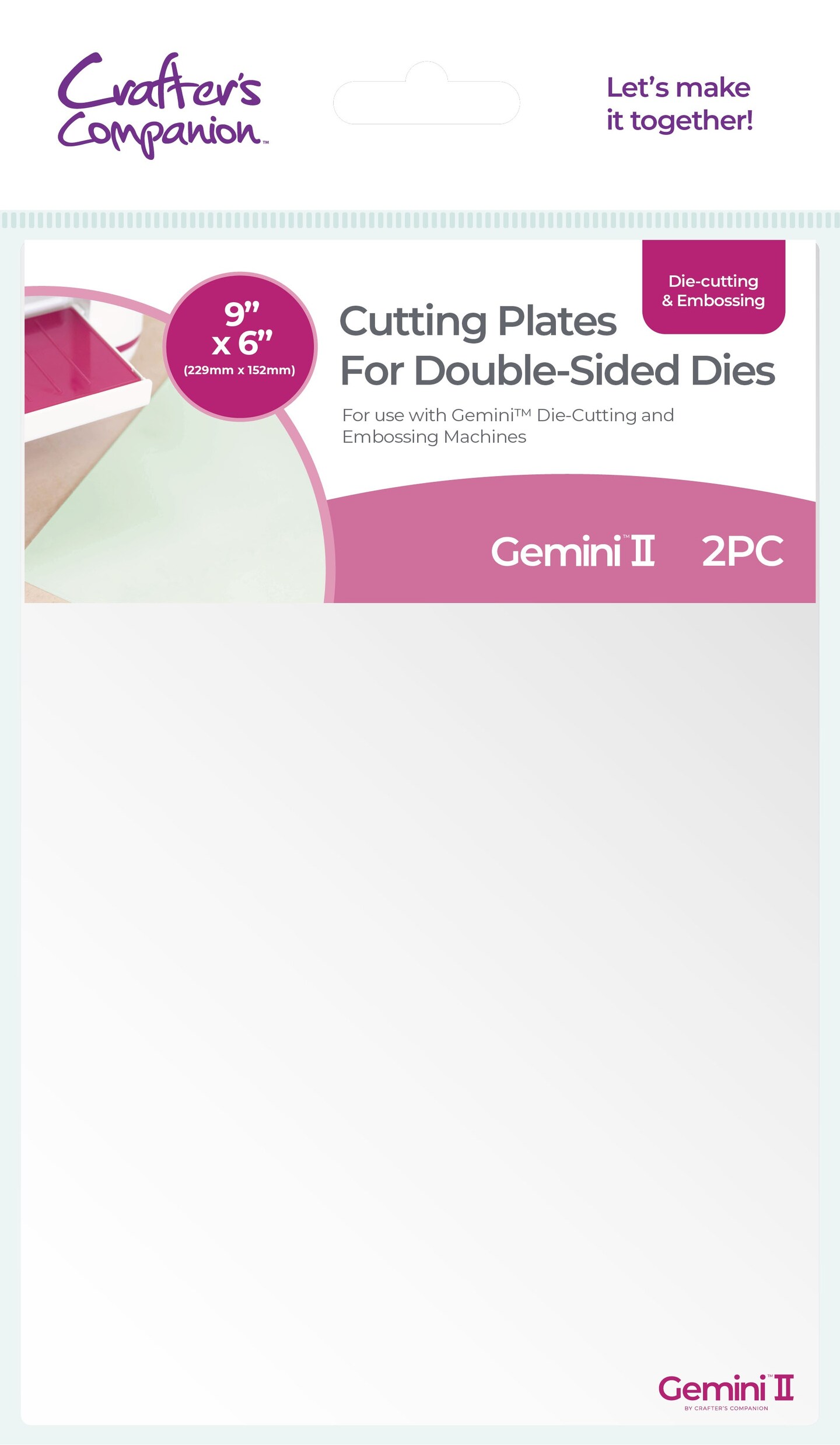 Gemini II Cutting Plates For Double-Sided Dies-9"X6", Count: 1 | Michaels