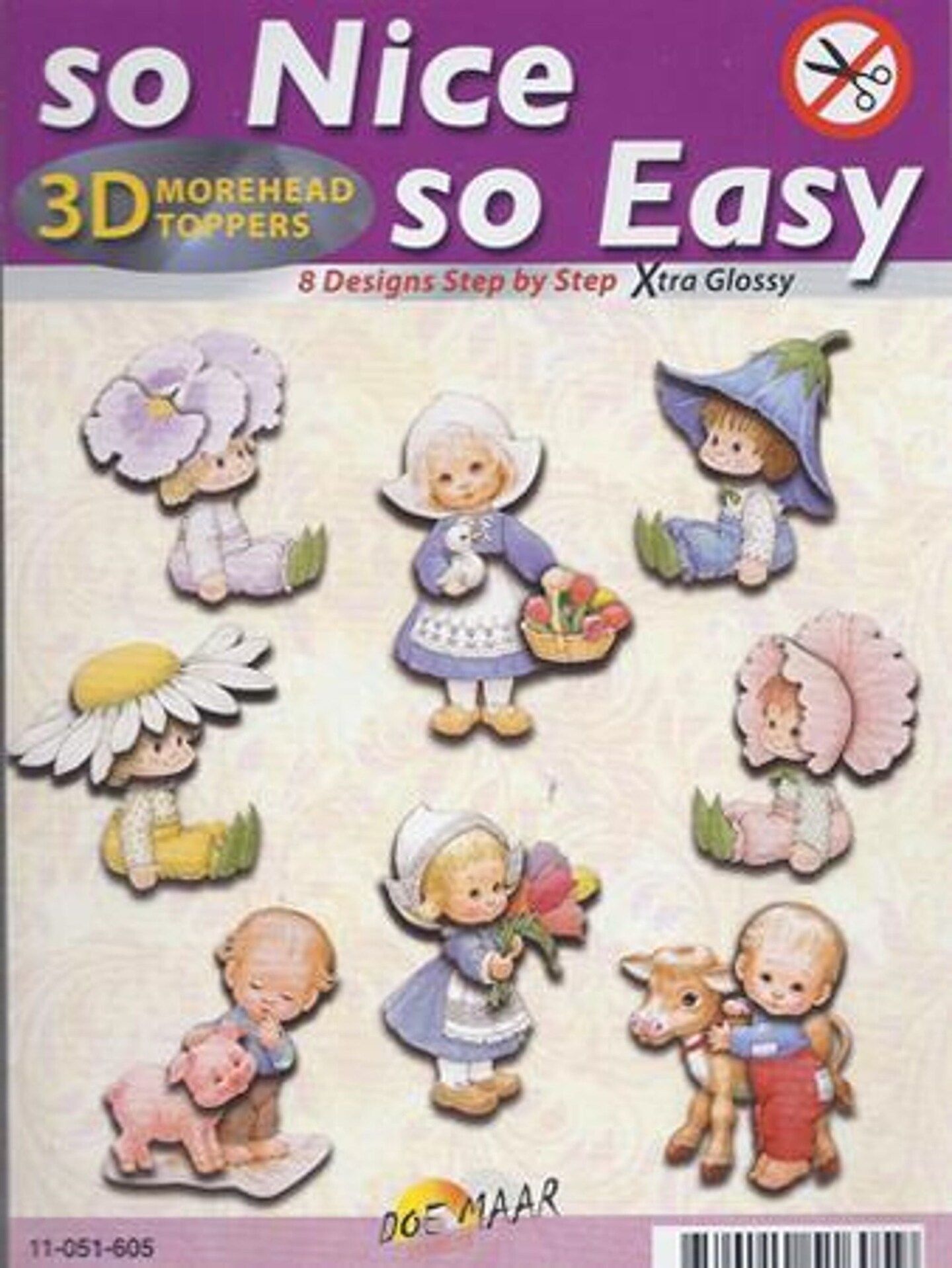 Morehead So Nice and Easy (8) - Children with flowers (pack 8) | Michaels