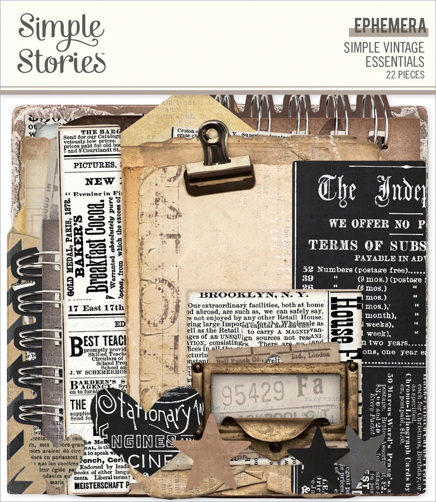 Simple Vintage Essentials Ephemera-22/Pkg | Michaels