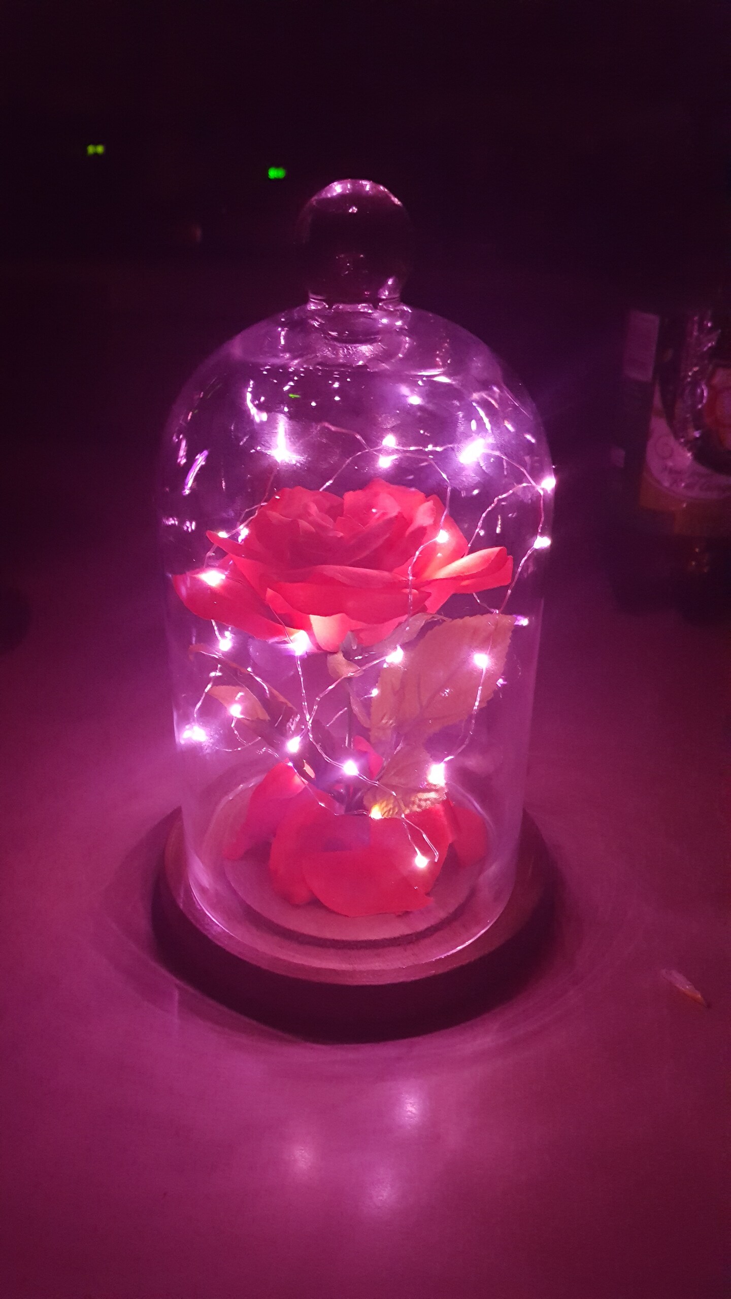 Beauty And The Beast Enchanted Rose Prop
