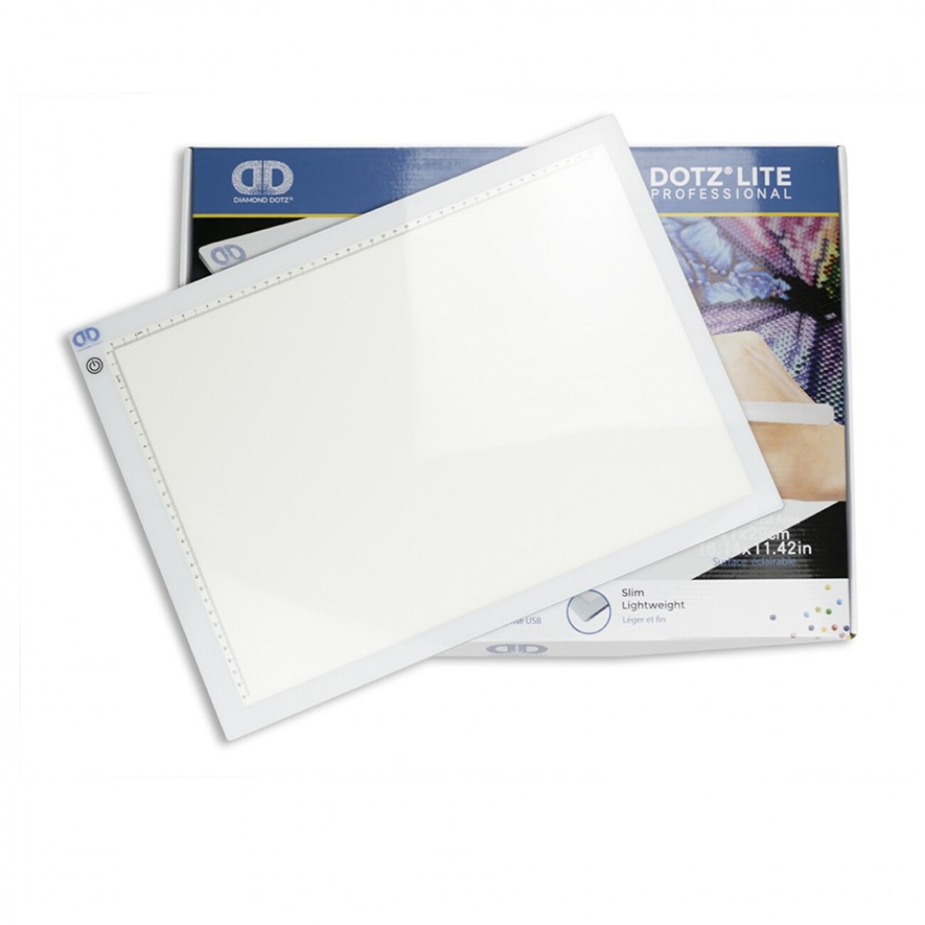 Diamond Dotz Dotzlite Professional A3 Light-Up Tracing Pad - Light ...