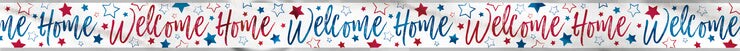 Red, White, & Blue "Welcome Home" Banner | Michaels