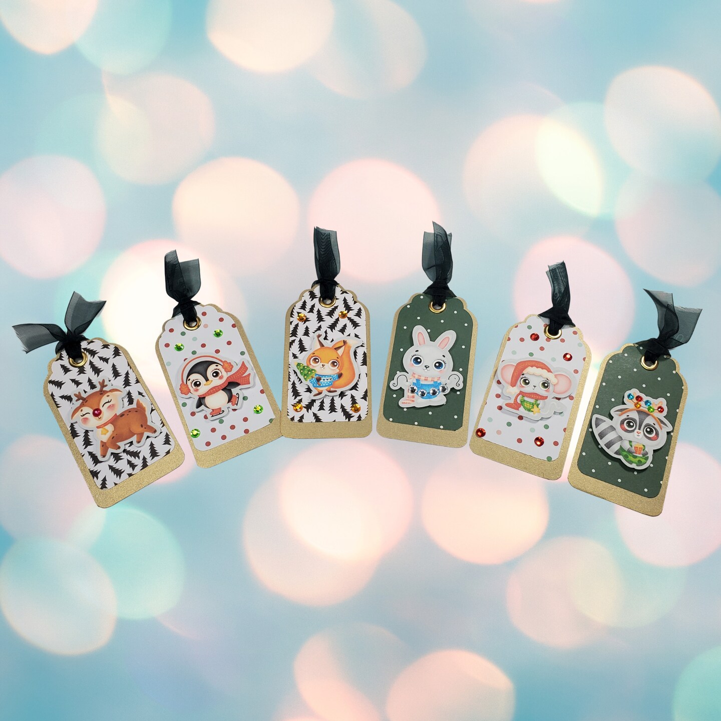 Forest Friends Holidays Gift Tags | MakerPlace by Michaels