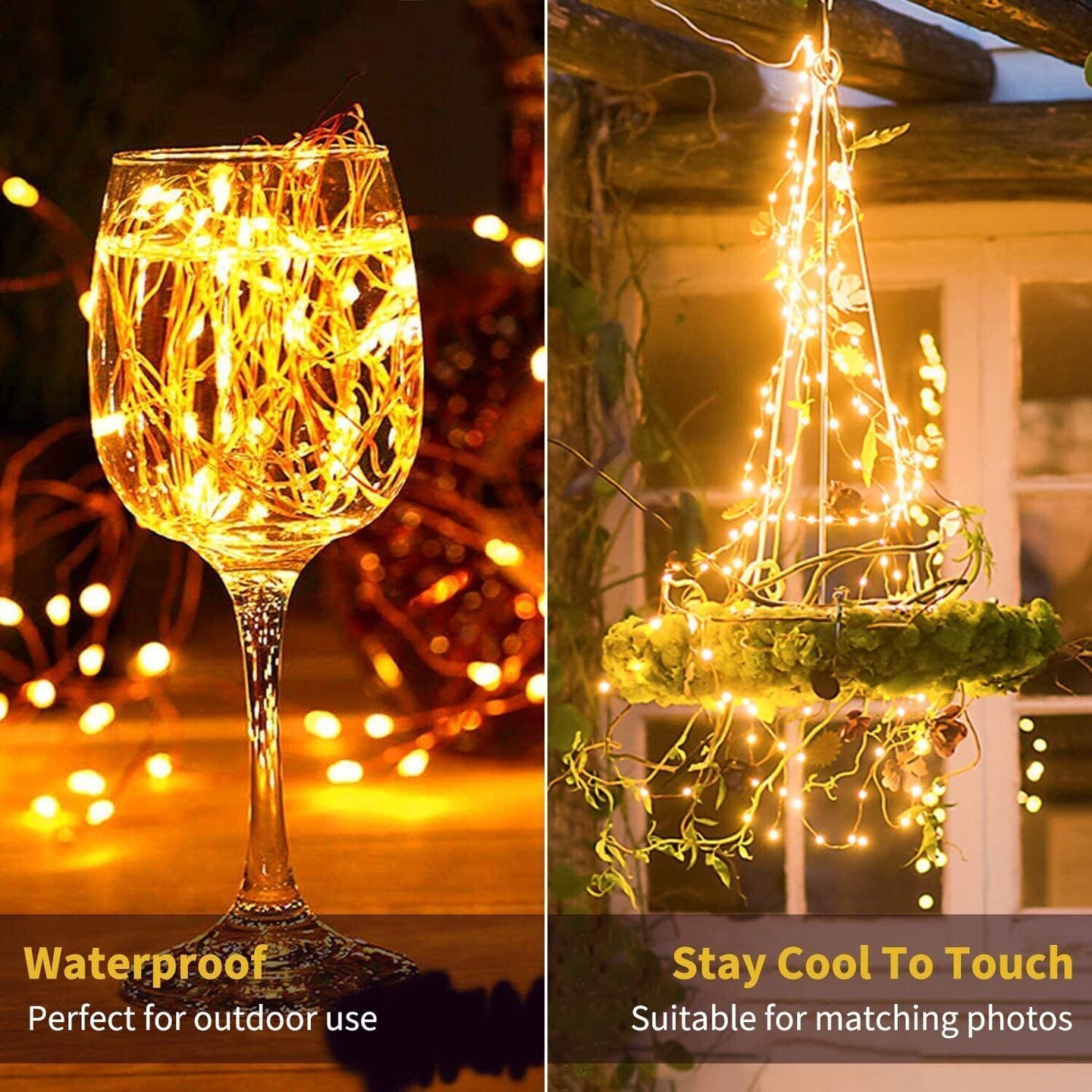 100 LED Fairy Lights Plug in String Light Outdoor | Michaels