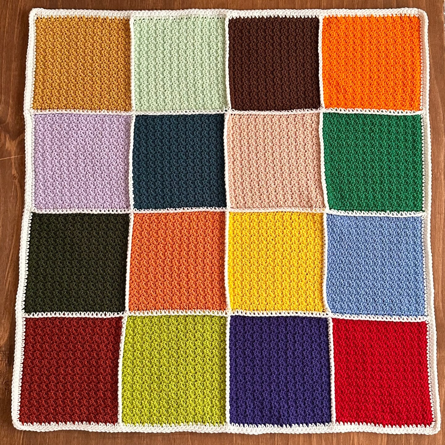 color block baby blanket | MakerPlace by Michaels