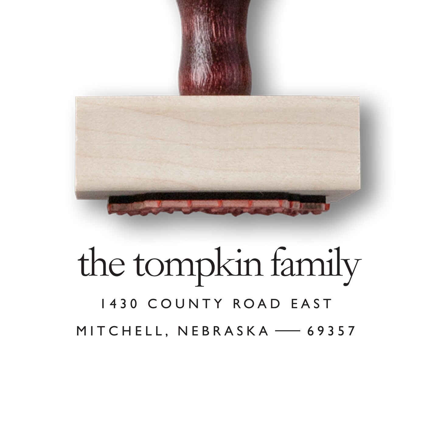 Modern Address Stamp | Custom Address Stamp | Self-Inking Stamp ...