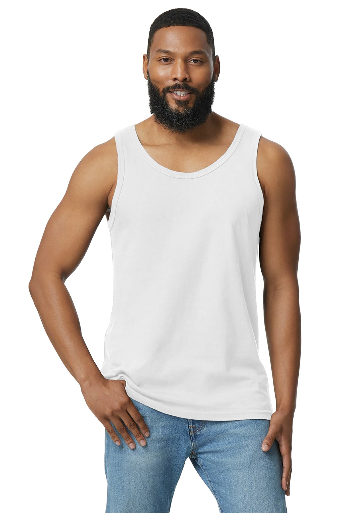 GILDAN® Softstyle Sleeve Less Tank Top - 64200 | Michaels