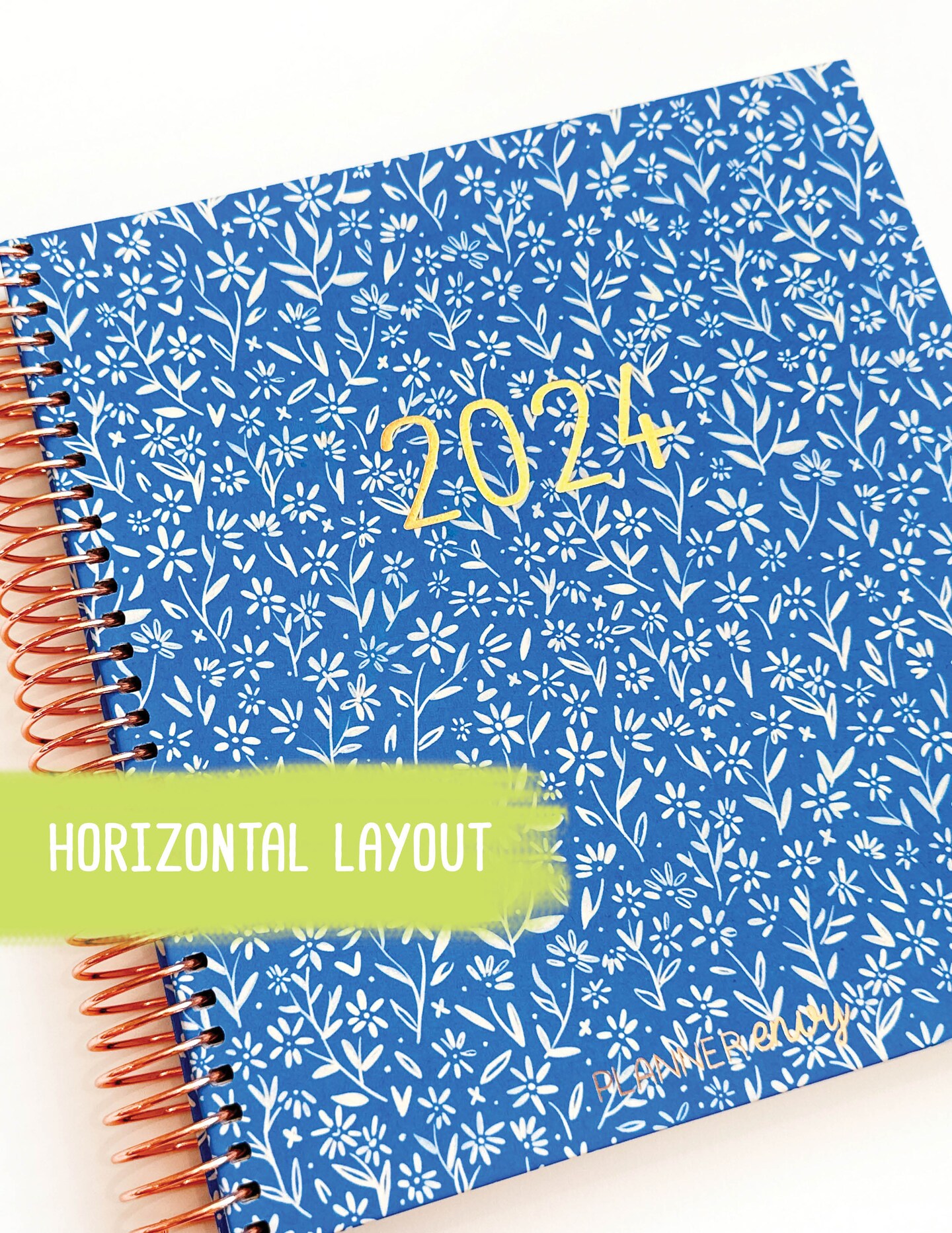 2024 Planner - Horizontal Layout - "Amalfi Floral" (#016) | Michaels