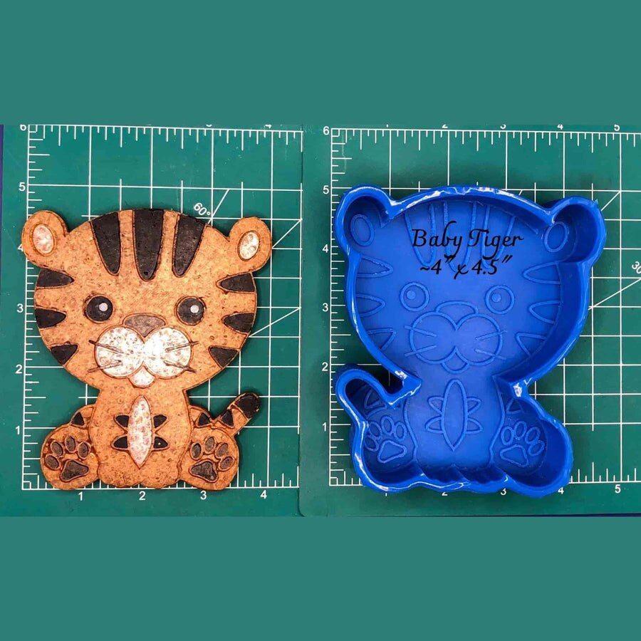 Baby Tiger Silicone Freshie Mold | Michaels
