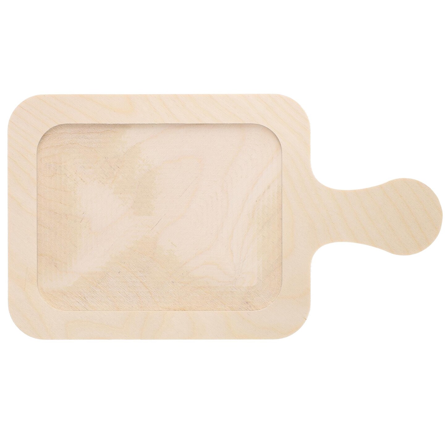 Welled Wood Surface, Rectangle with handle Shaped, 13" x 7.3", for ...