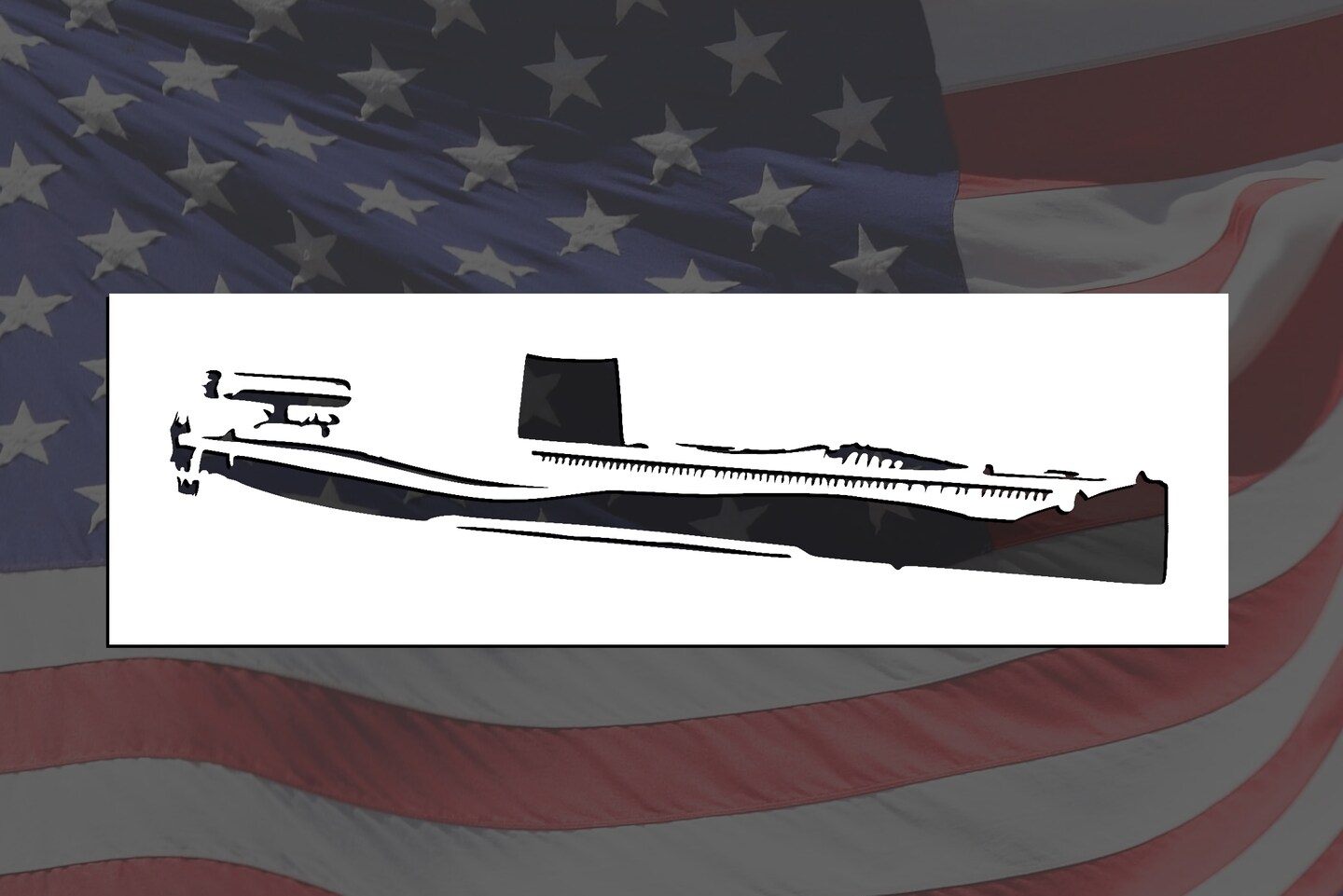 Navy Submarine Reusable Stencil (Many Sizes) | MakerPlace by Michaels