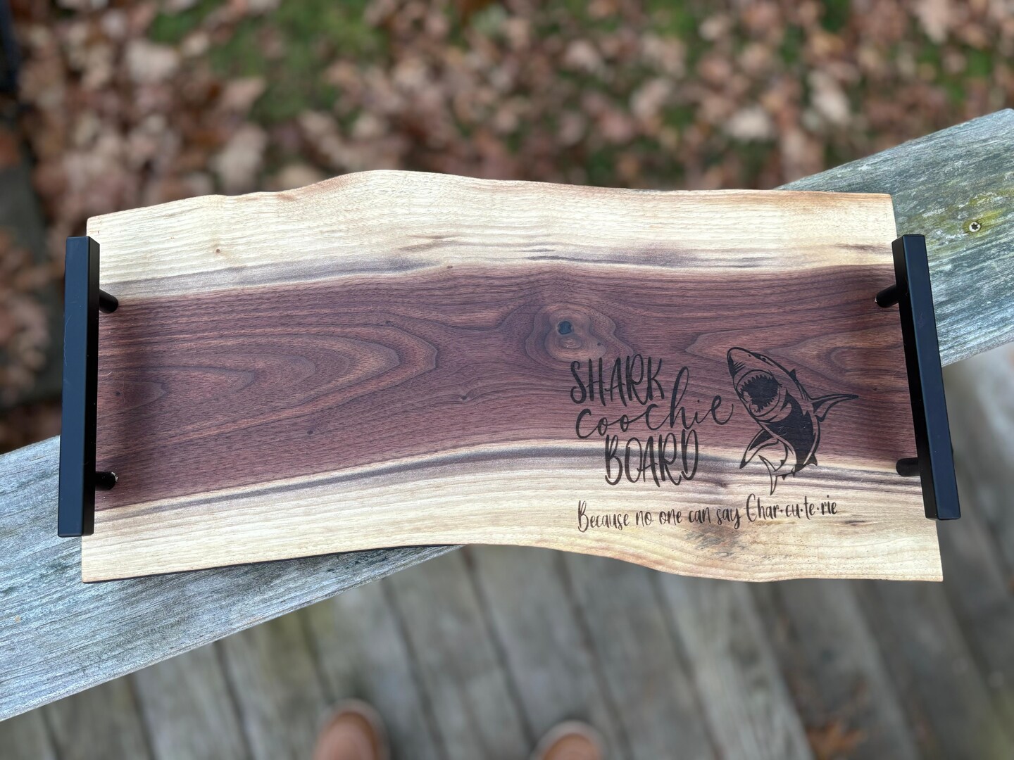 Live Edge Shark Coochie Board | MakerPlace by Michaels