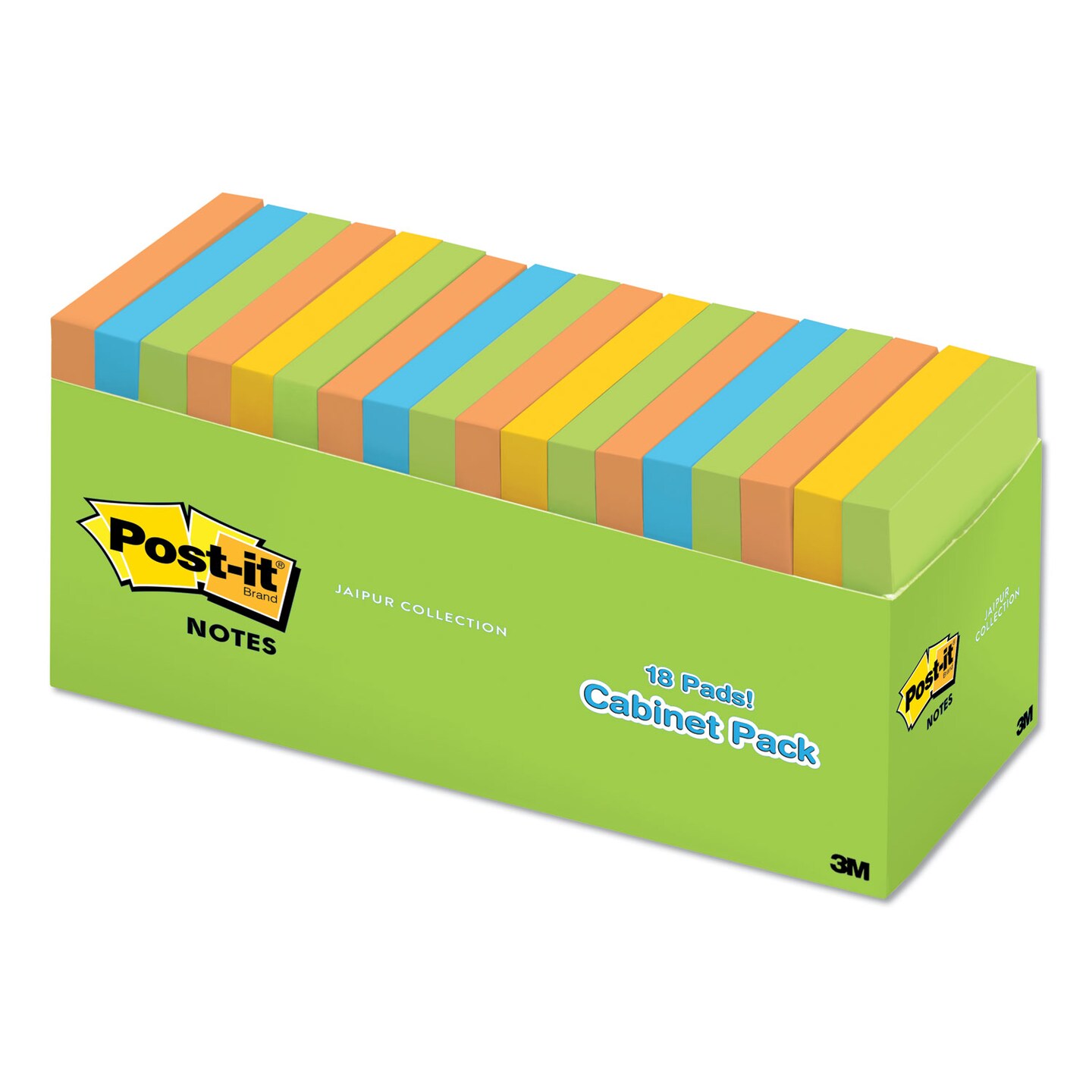 Post-it Original Pads in Floral Fantasy Collection Colors Cabinet Pack ...
