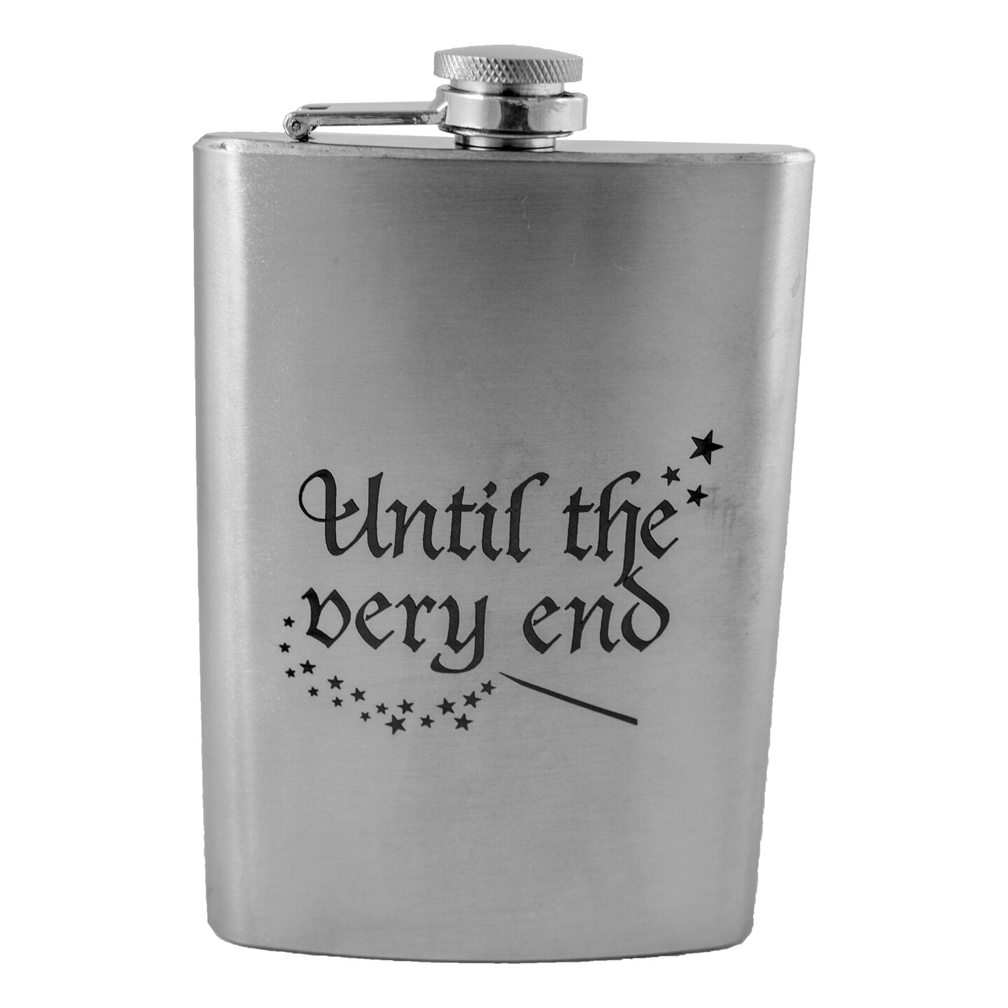8oz Until the Very End Stainless Steel Flask | Michaels
