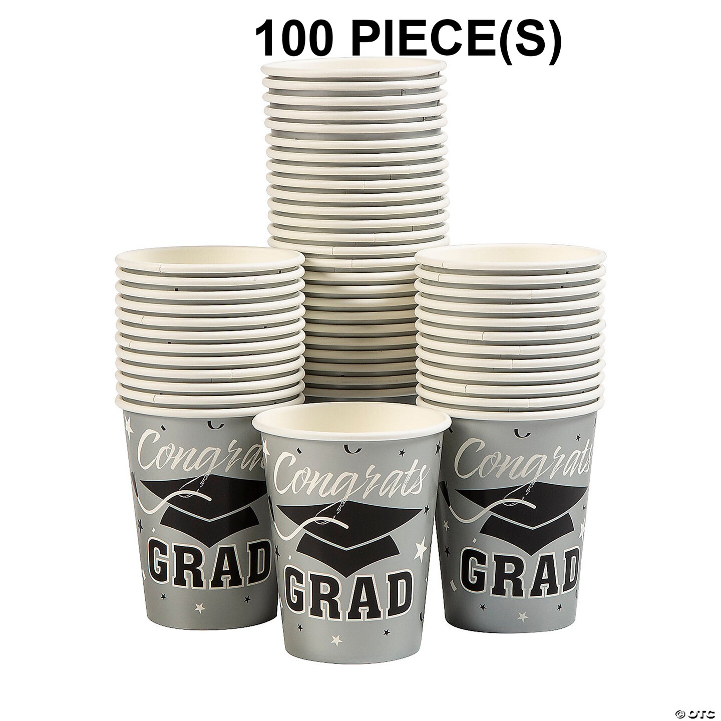 Green Graduation Party Congrats Grad & Cap Paper Cups | Michaels