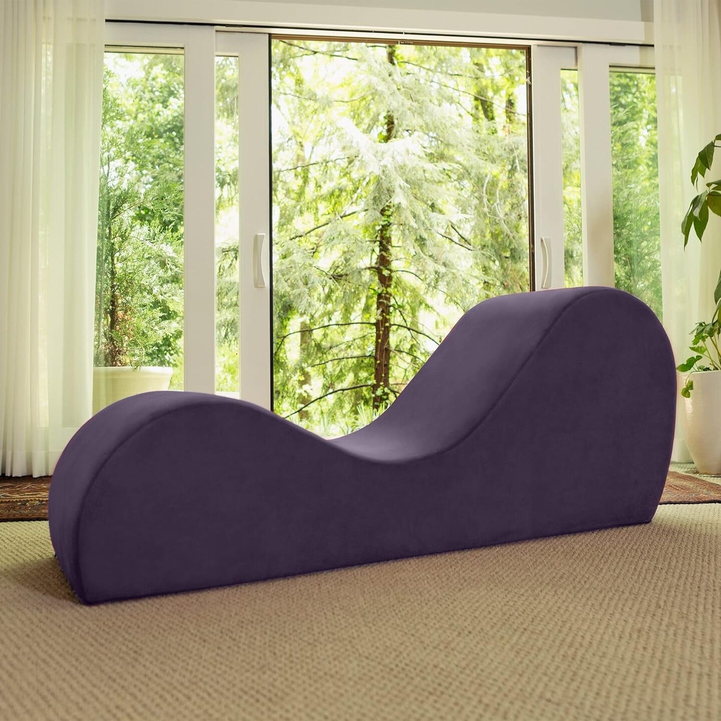 Sleek Chaise Lounge for Yoga-Made in the Usa-For Stretching, Relaxation ...