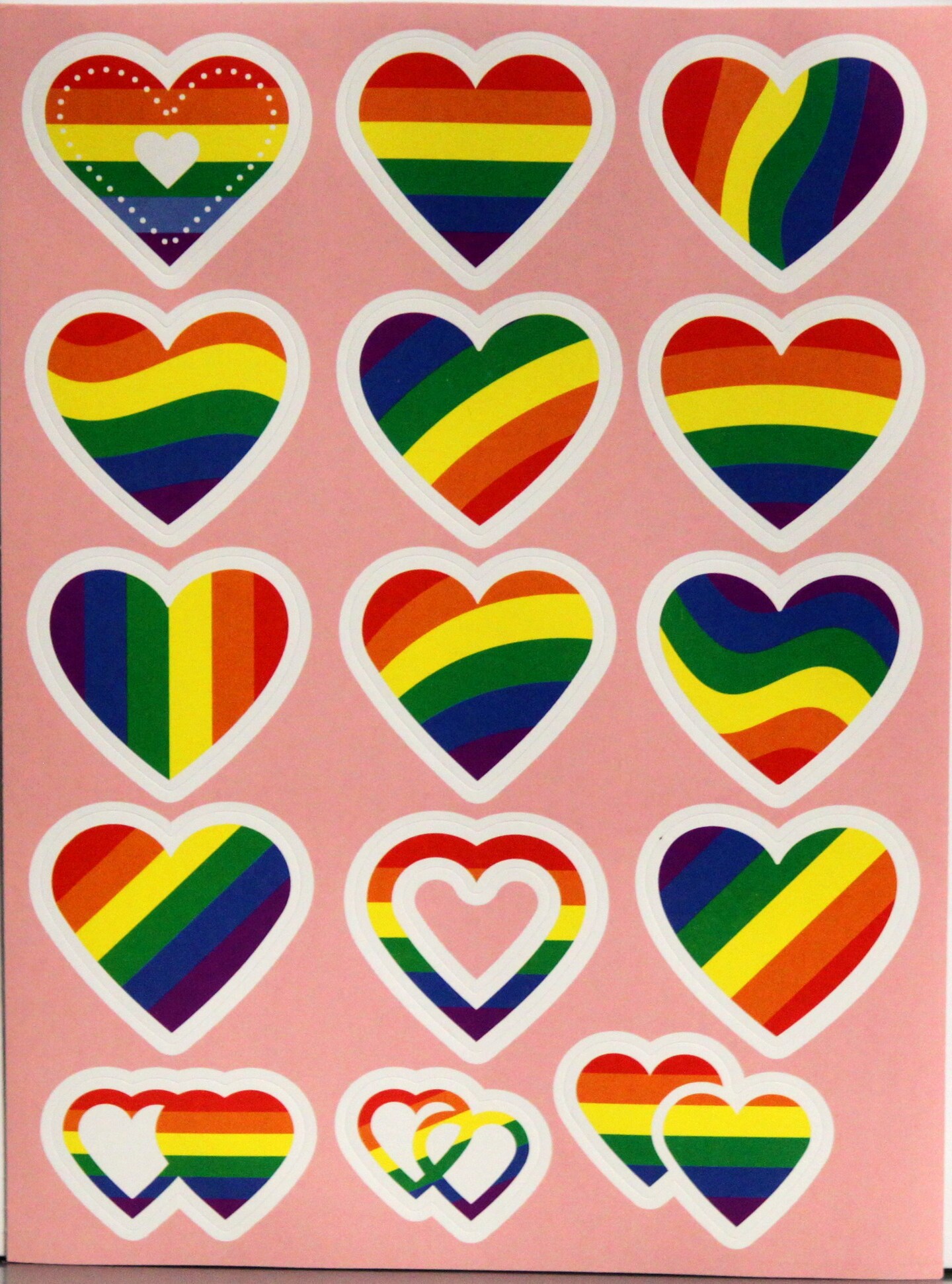 Pride Hearts #2 Sticker Sheet | Michaels