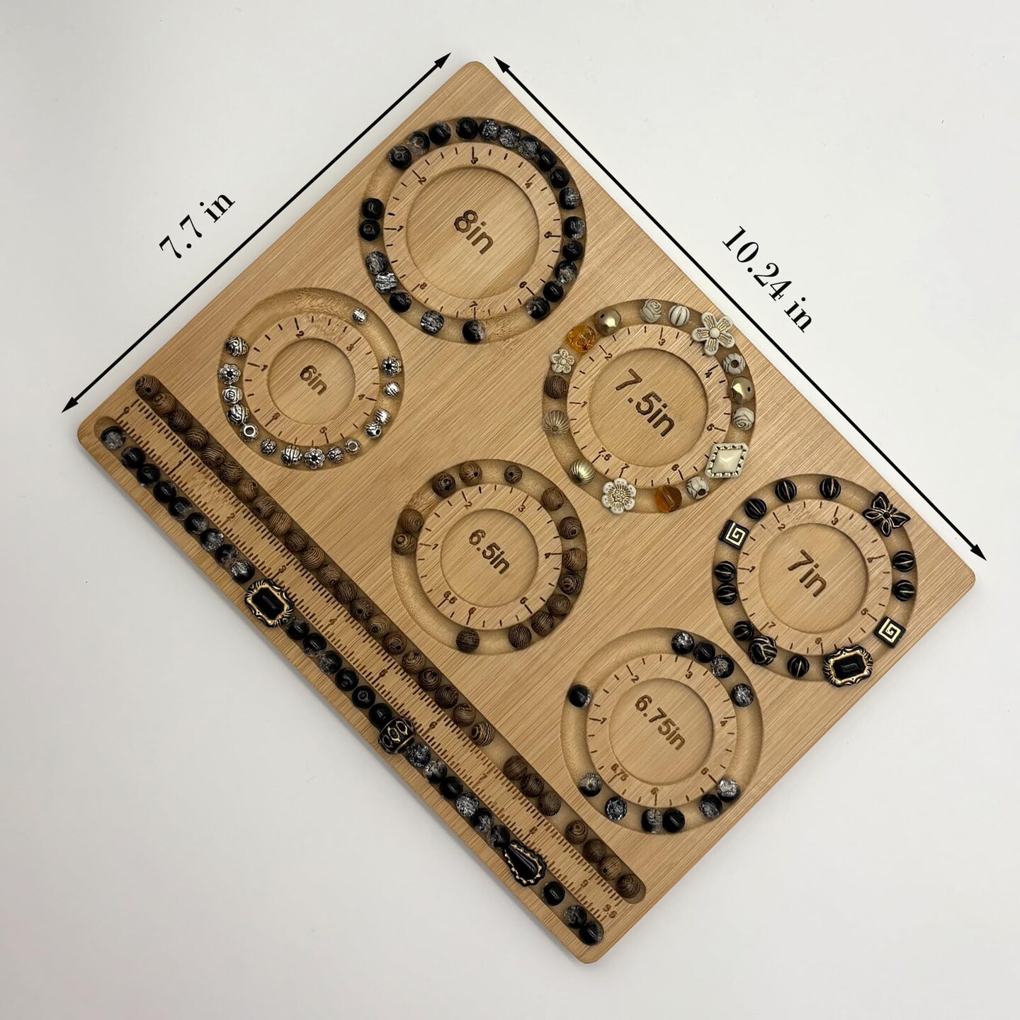 Bead Boards for Jewelry Making, Combi Bamboo Beading Board for Jewelry ...