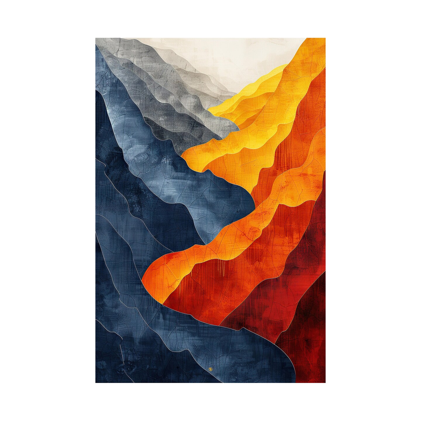 Modern Abstract Art, Office Poster, Home Decor | S34A41 | MakerPlace by ...