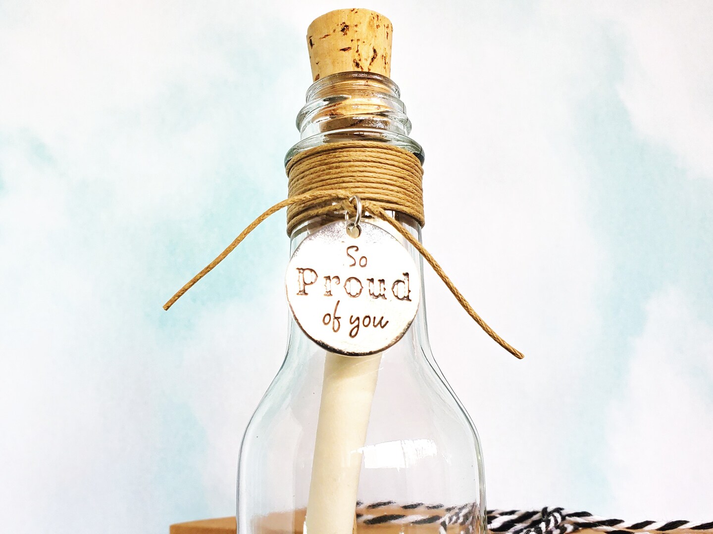 Graduation Message in a Bottle | Unique Gift for Grads | Handmade ...