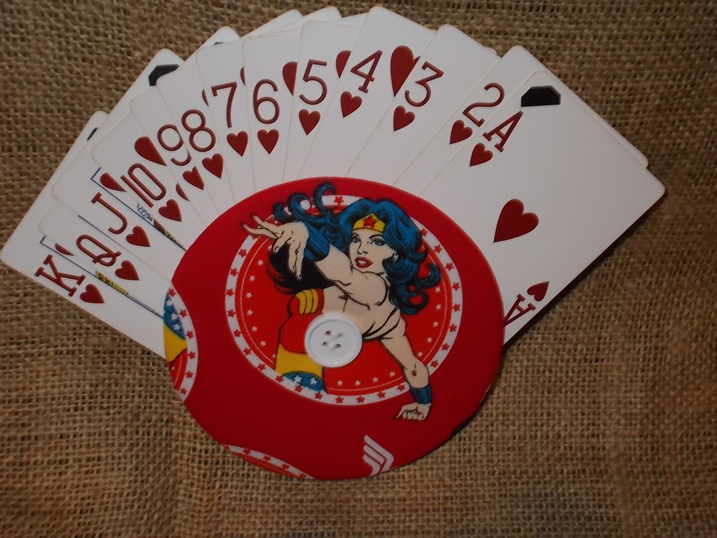 Playing Card Holder - Wonder Woman Red | MakerPlace by Michaels