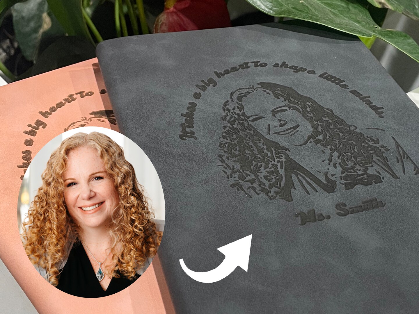 Engraved Face Journals Personalized Planner Vintage Leather Notebook ...