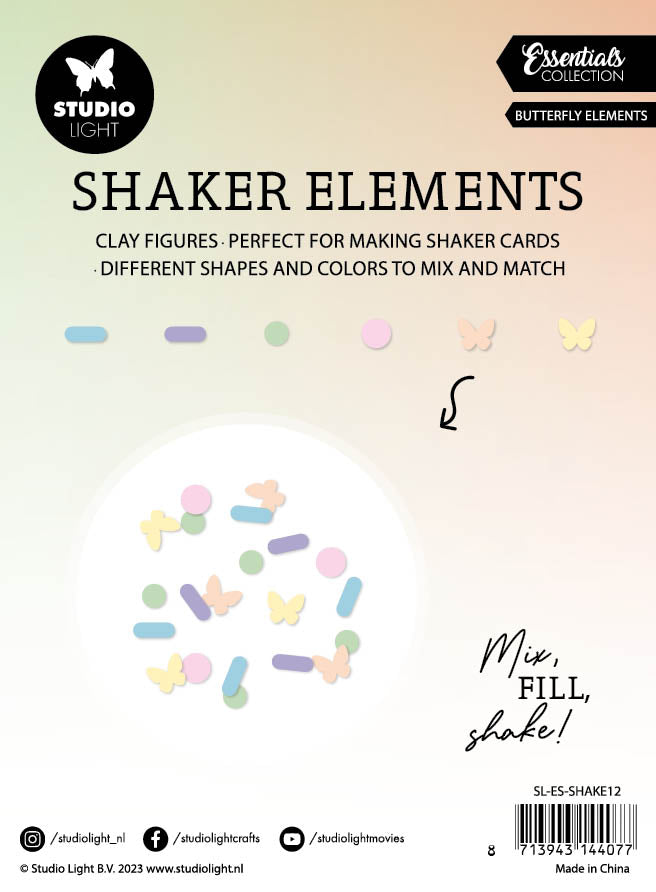 Studio Light SL Shaker Elements Butterfly Elements Essentials ...