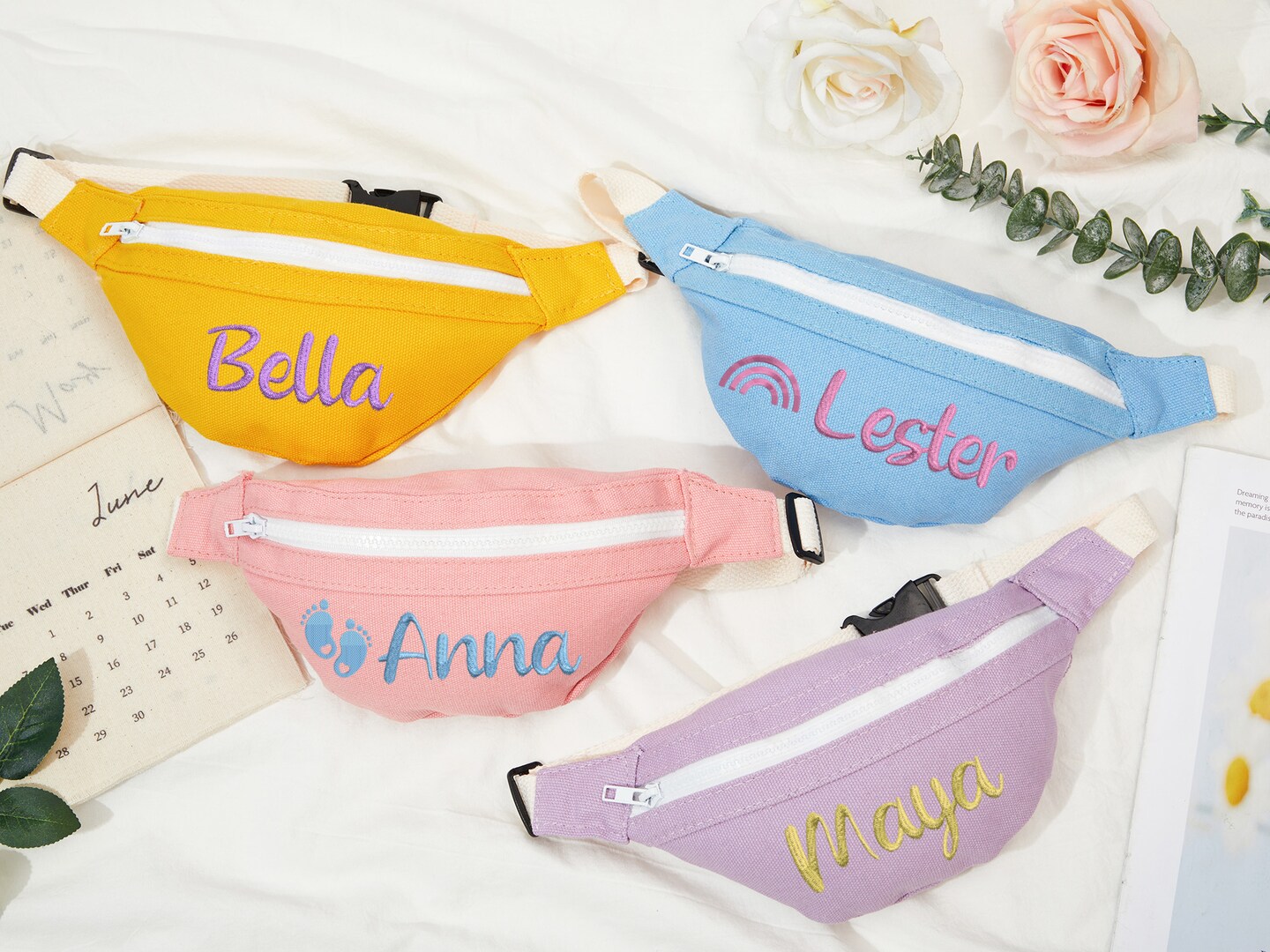 Personalized Kids Fanny Pack,Embroidered Name Bag,Kid Gifts ...