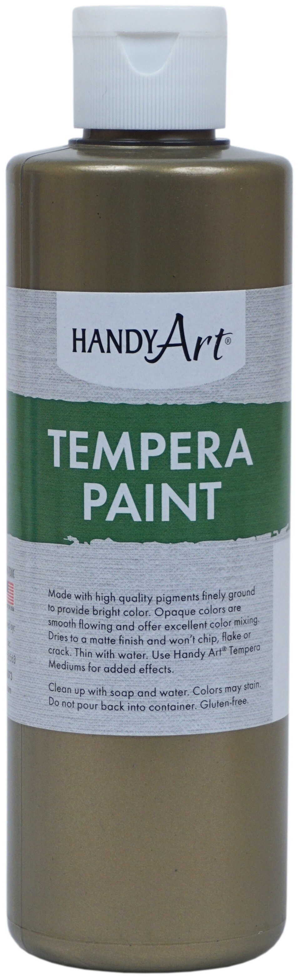 Handy Art Metallic Tempera Paint 8oz-Brass | Michaels