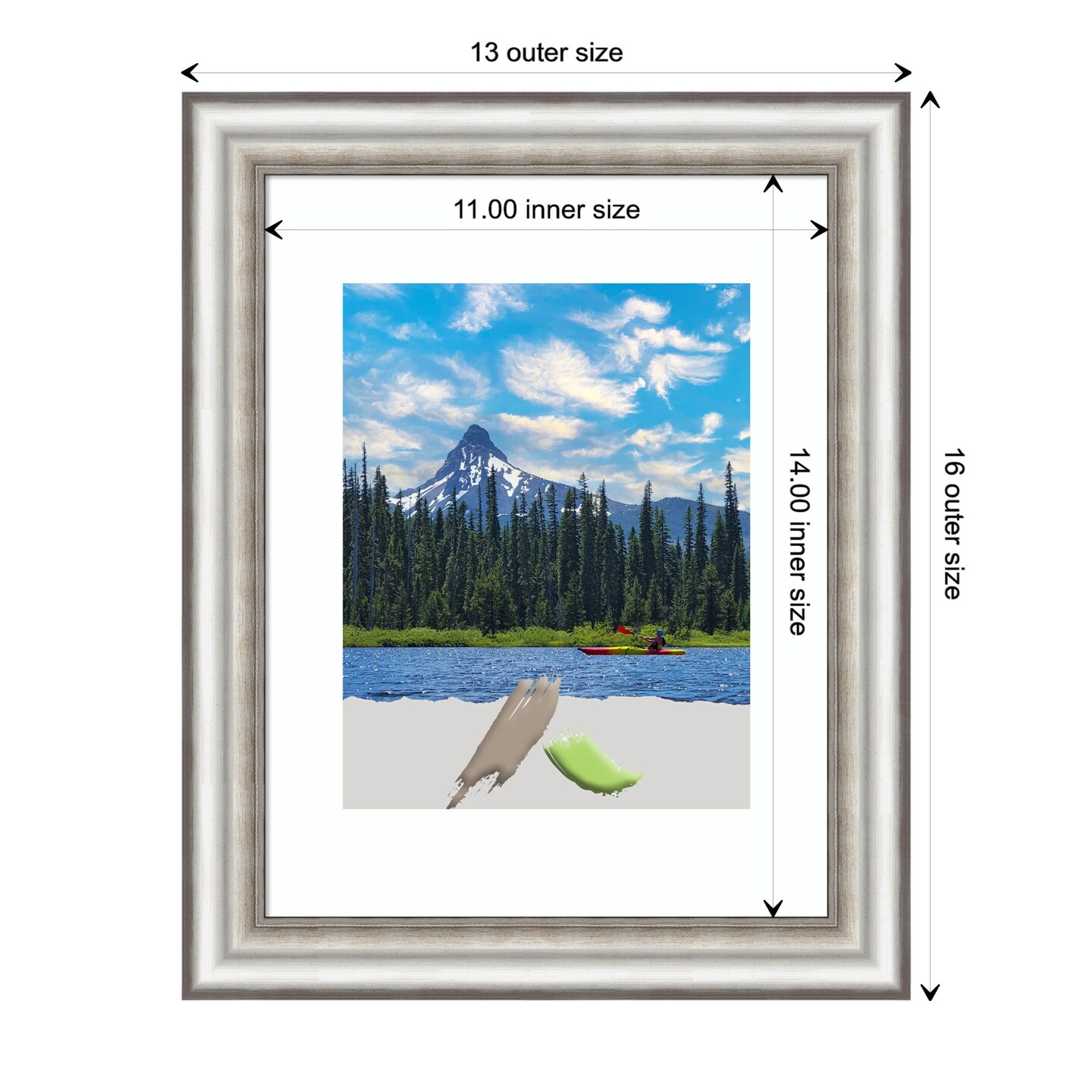 Salon Silver Narrow Picture Frame, Photo Frame, Art Frame | Michaels
