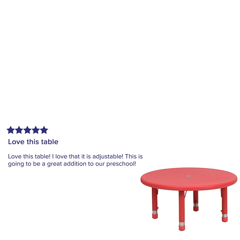 Flash Furniture Red Preschool Activity Table | Michaels