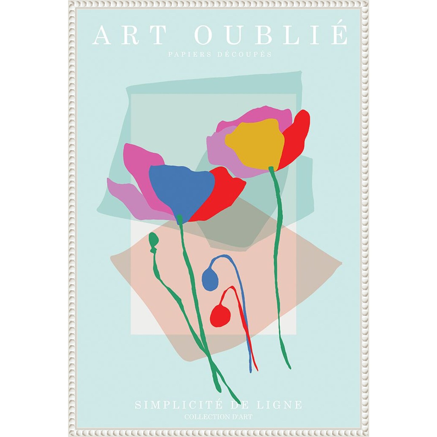 Line Simplicity by Incado Framed Canvas Wall Art | Michaels