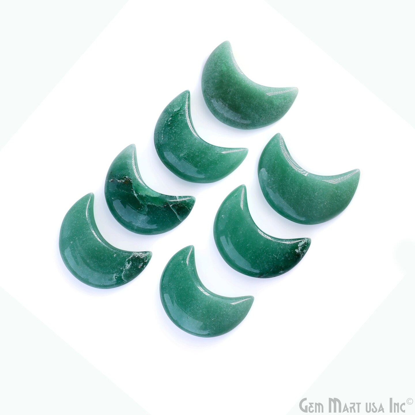 Crescent Moon Gemstone, Natural Gemstone Moon Shape, Mini Moon Gem ...