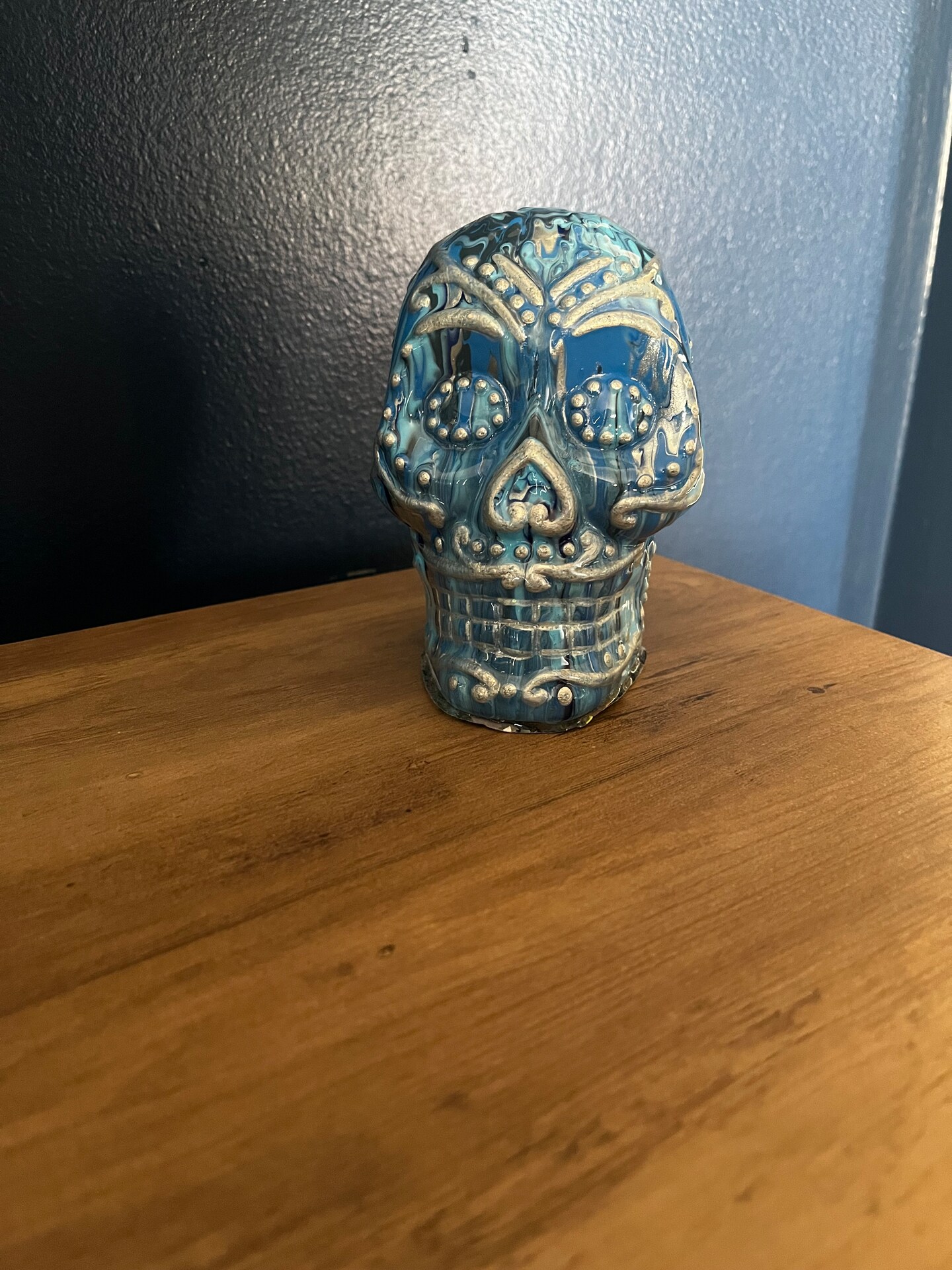 Painted sugar skull, Day of the Dead skull | MakerPlace by Michaels