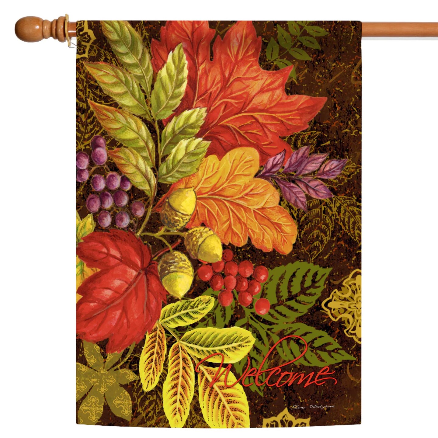 Toland Home Garden Autumn Changing Colors Outdoor House Flag 40" x 28 ...