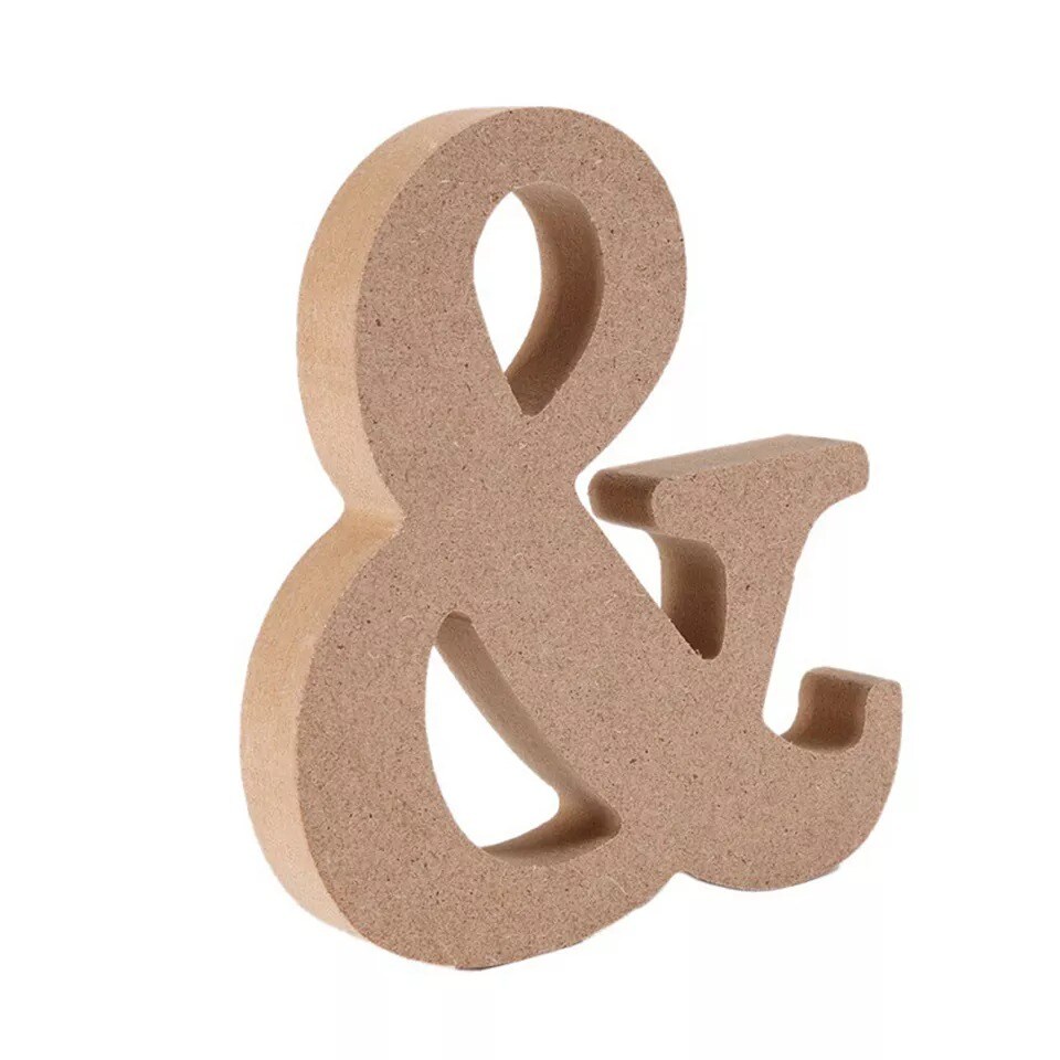 3.93" Self Standing Wooden Letters | Michaels