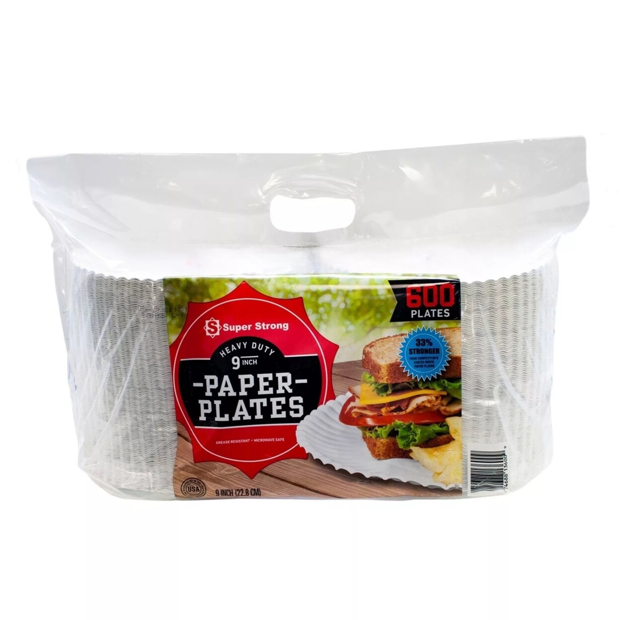 Super Strong Heavy-Duty Paper Plates 9" (600 Count) | Michaels
