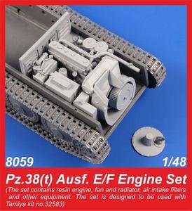 CMK 1/48 Pz.38(t) Ausf. E/F Engine Set 1/48 | Michaels