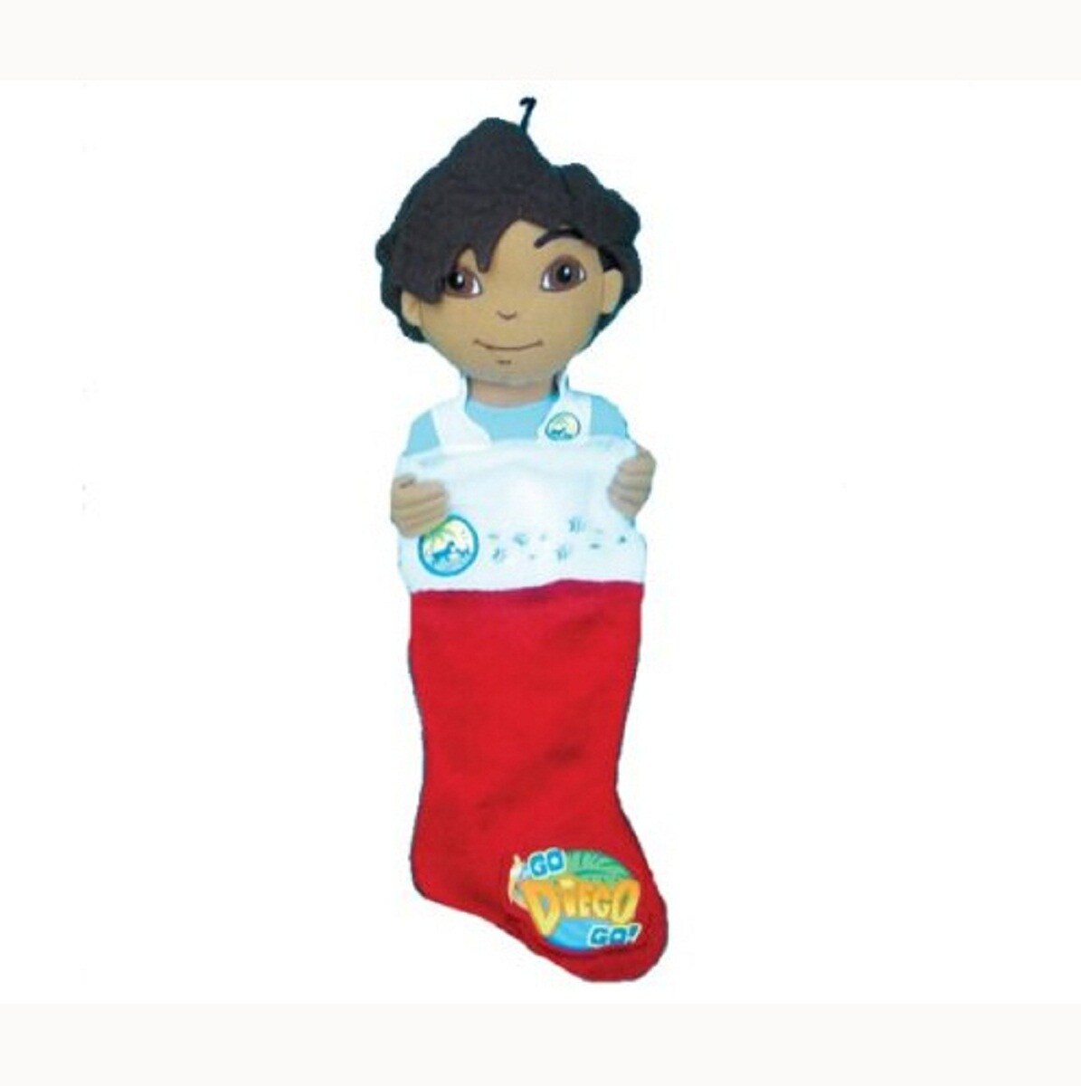 CC Christmas Decor Set of 4 Red and White Colored Dora "Go Diego Go ...