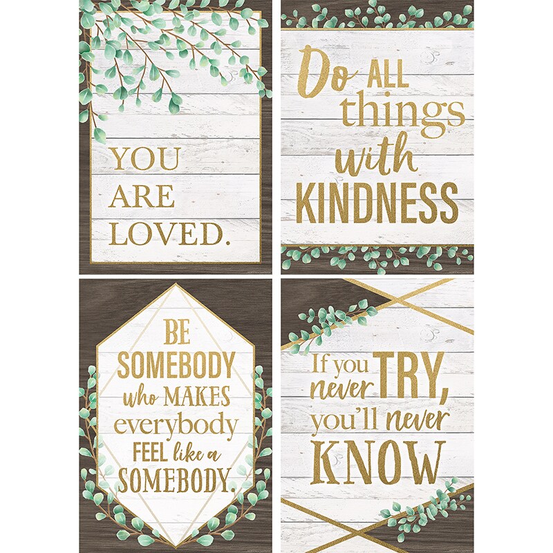 Eucalyptus Posters, 13-3/8" x 19", Set of 4 | Michaels