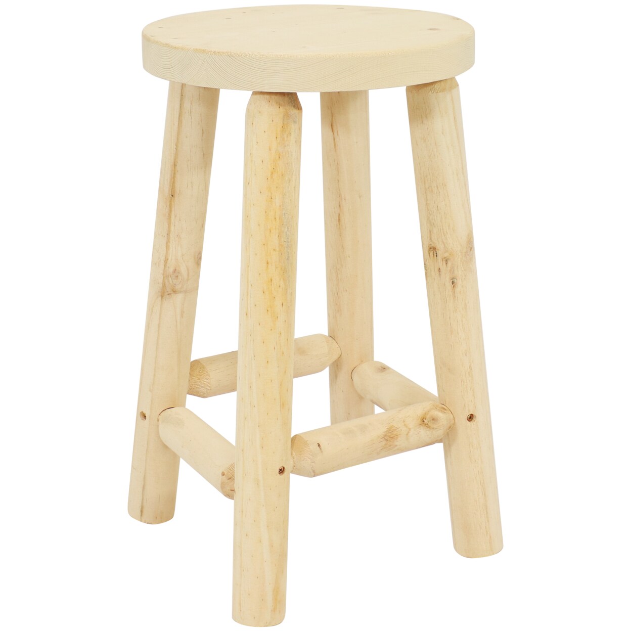Unfinished stools wooden store